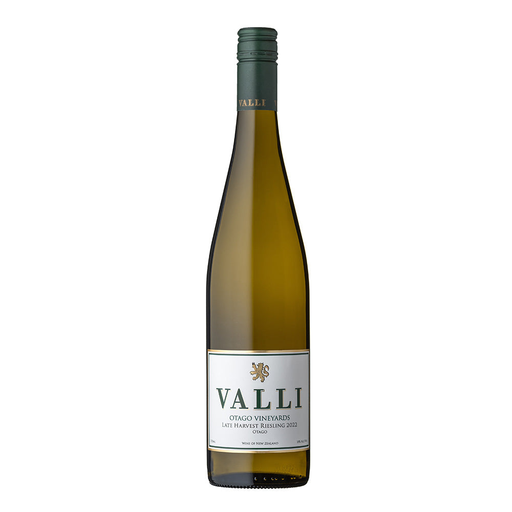 Valli 'Late Harvest' Otago Riesling 2022 (750mL) – Kinross - Wine